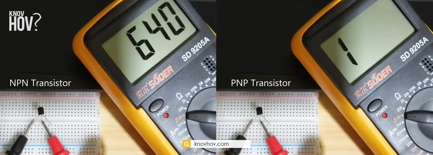 How To Identify The 3 Pins Of A Transistor Correctly: Transistor ...
