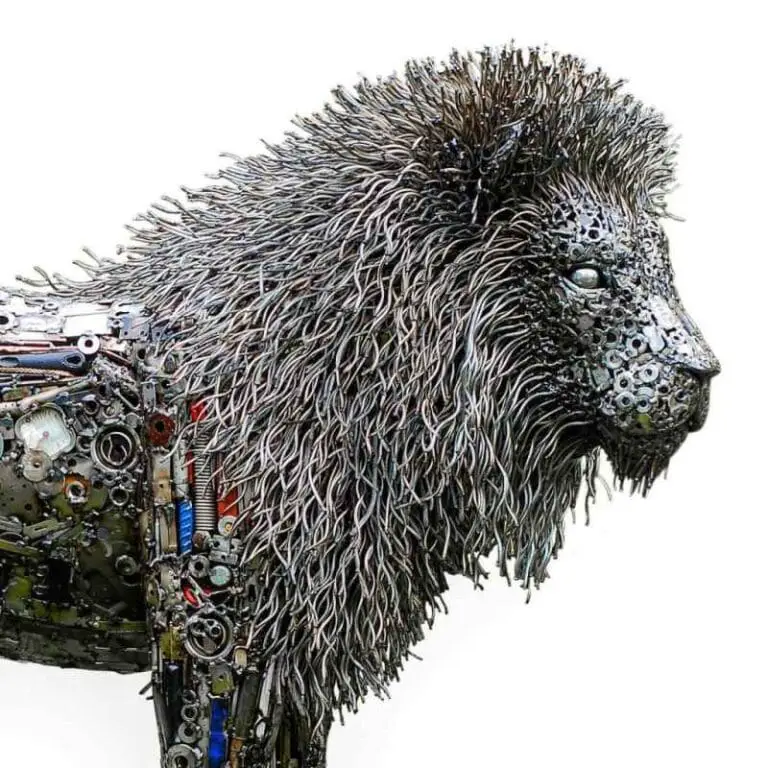 Brian Mock's Magic Of Turning Recycled Metal Into Whole New Level Art ...