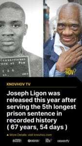 Joseph Ligon Was Released This Year After Serving The 5th Longest ...