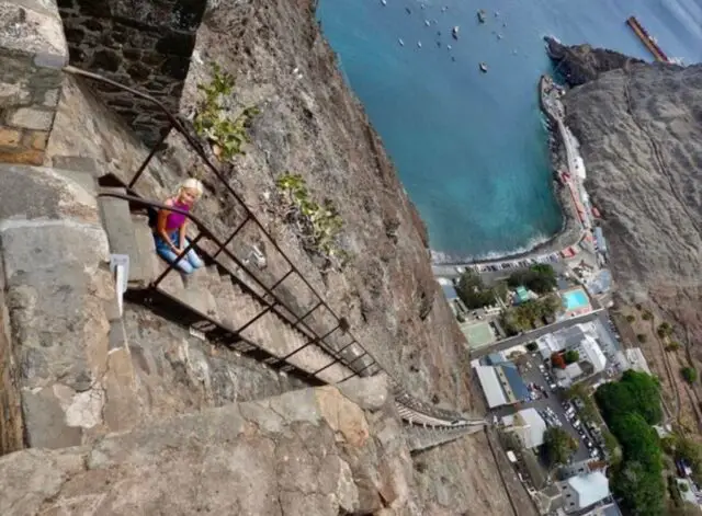 Jacob's Ladder In St. Helena Is One Of The World's Longest And Steepest ...