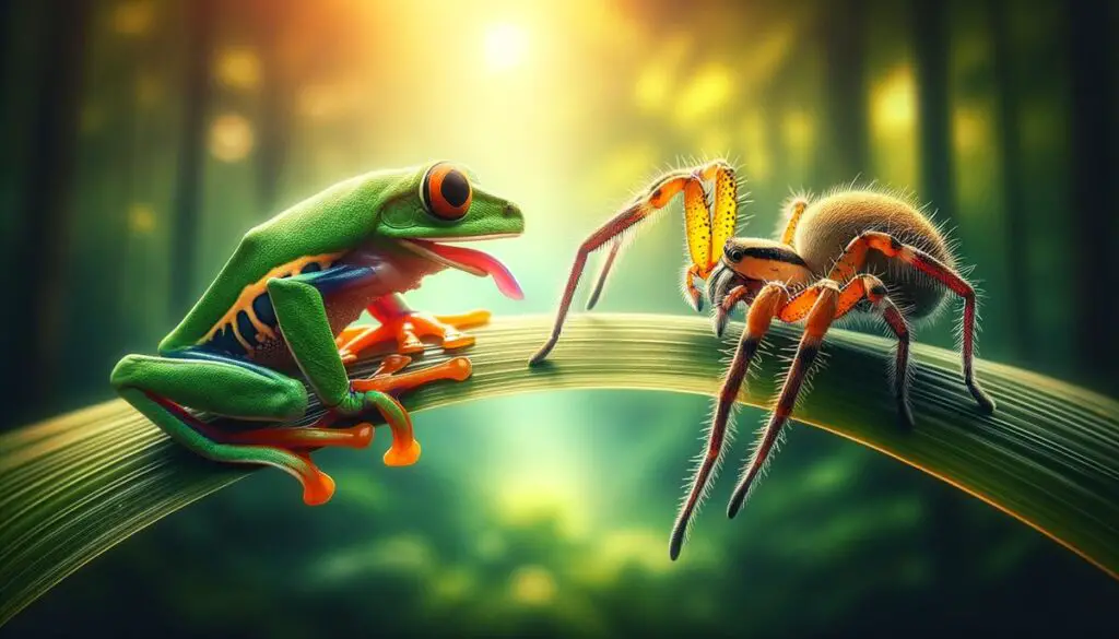 Do Frogs Eat Spiders? - Science, Research & Discoveries
